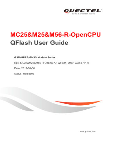 QUECTEL MC25 QFlash GSM/GPRS/GNSS Module User Guide | Manualzz