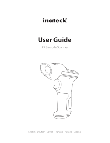 inateck P7 Barcode Scanner User Guide | Manualzz