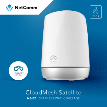 NetComm NS-02 CloudMesh Satellite Access Point User Guide | Manualzz