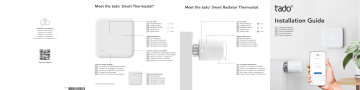 TADO 104388 Smart Thermostat Guide d'installation | Manualzz