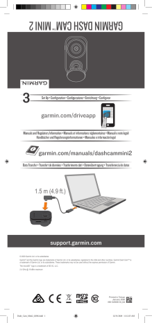 Garmin Mini 2 Dash Cam Owner’s Manual | Manualzz