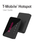 T-Mobile T-Mobile Hotspot User Guide | Manualzz