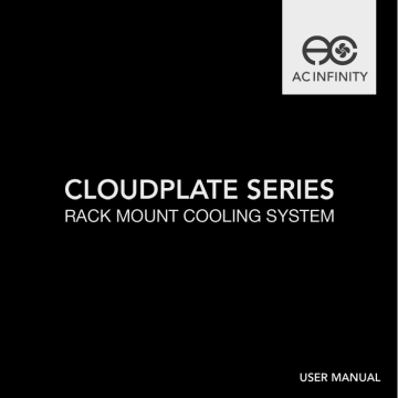 AC Infinity CloudPlate Series Rack Mount Cooling System User Manual ...