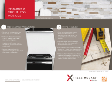 daltile Xpress Mosaix Coastal Marble Linear Mosaic Tile Installation ...