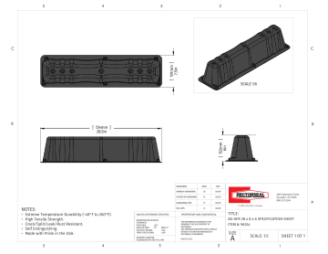 RectorSeal Goliath Furnace Riser Specification Sheet | Manualzz