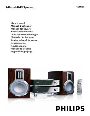 Philips MCM700 User Guide Manual | Manualzz