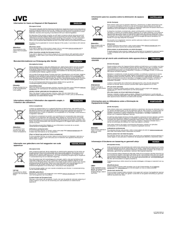 JVC LT-20C70BU LCD TV User Guide Manuals | Manualzz
