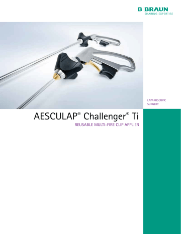 B. Braun Challenger Ti-P Assembly Instructions | Manualzz