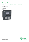 Universal Relays P3U10, P3U20, P3U30 User Manual + AI Chat | Manualzz