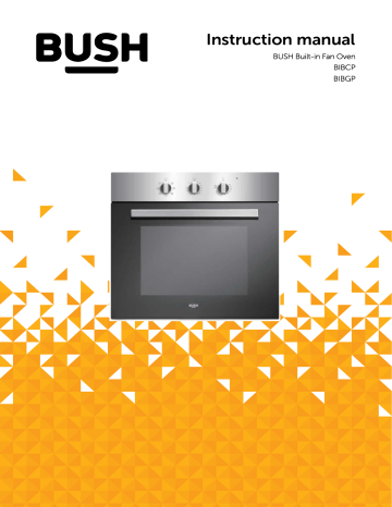 Bush BIBCP 60cm Single Multifunction Oven Instruction Manual | Manualzz