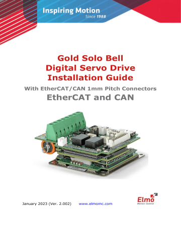 Elmo Gold Solo Bell Servo Driver Installation Guide | Manualzz