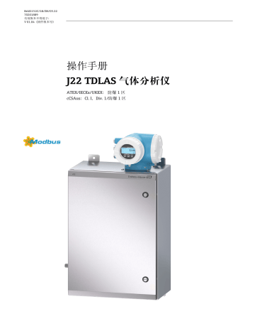 Endres+Hauser J22 TDLAS Gas Analyzer 取扱説明書 | Manualzz