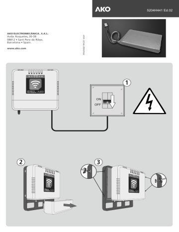 AKO Spare battery for AKO-52044 Instructions | Manualzz