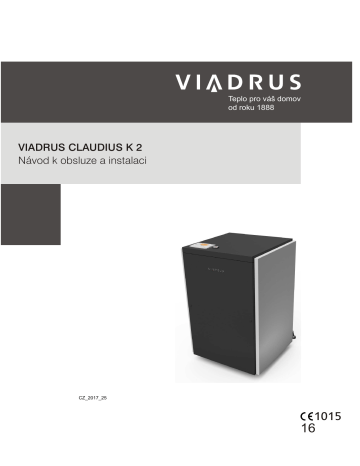 Viadrus Claudius K2 Návod na obsluhu | Manualzz