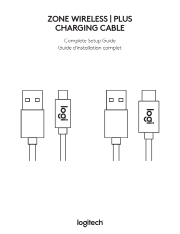 Logitech Charging Cable - Setup Guide Guide d'installation | Manualzz