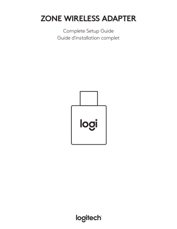 Logitech Wireless Adapter - Setup Guide Guide d'installation | Manualzz