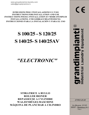 Grandimpianti S140/25AV User Instructions | Manualzz