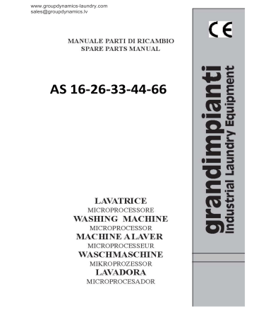 Grandimpianti AS-26 Parts Manual | Manualzz