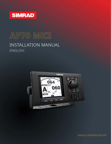 Simrad AP70 MK2 Installation Manual | Manualzz