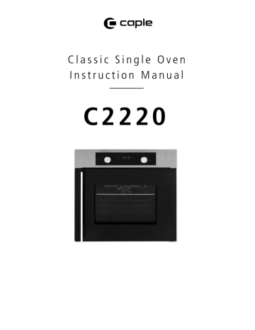 Caple C2220 Oven Instruction Manual | Manualzz