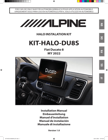 Alpine Inst Installation manual | Manualzz