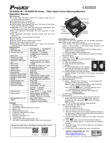 Pro'sKit TE-8202F Operation Manual | Manualzz