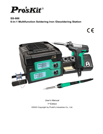 Pro'sKit SS-988H Owner Manual | Manualzz