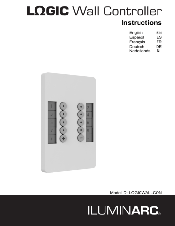 Iluminarc Logic Wall Controller Instructions | Manualzz
