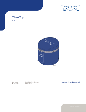 Alfa Laval ThinkTop® V20 Instructions | Manualzz