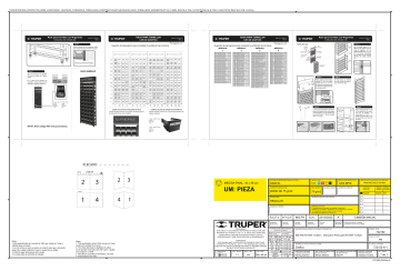Fiero R-TOR-1 Rack modular para tornillos c/48 gavetas s/producto Owner ...