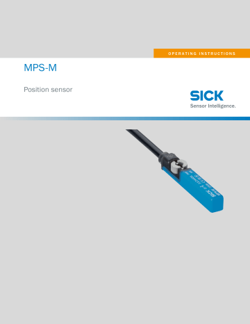 Sick MPS-M Position sensor Operating instructions | Manualzz