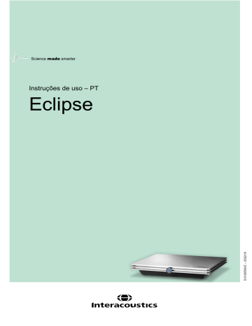 Interacoustics Eclipse Instruções de operação | Manualzz