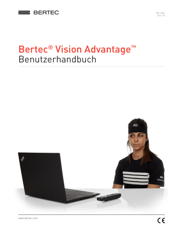 Interacoustics Bertec® Vision Advantage Bedienungsanleitung | Manualzz