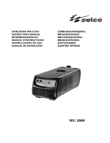 Selco WU 2000 instruction manual | Manualzz