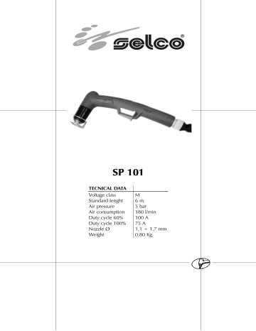 Selco SP 101 Instruction manual | Manualzz