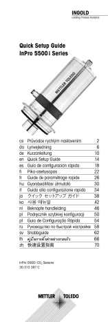 Mettler Toledo InPro 5500 i Series Mode d'emploi | Manualzz