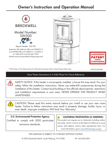 Breckwell SW500 SW500 Manual | Manualzz