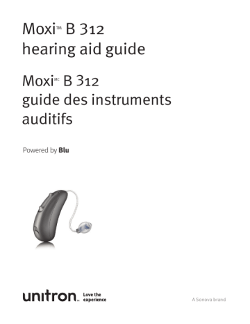 Unitron Moxi B-312 User Guide | Manualzz