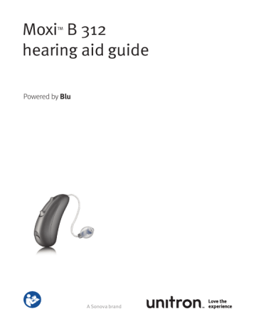 Unitron Moxi B-312 User Guide | Manualzz