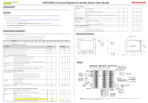 Honeywell UDC2800 Universal Digital Controller User Guide | Manualzz