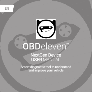 OBDEleven NextGen Smart Diagnostic Tool Device User Manual | Manualzz