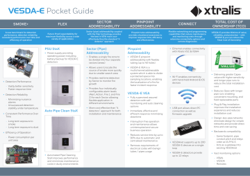 xtralis VESDA-E VEP Aspirating Smoke Detector User Guide | Manualzz