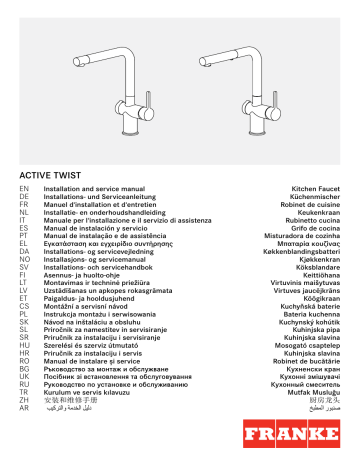 Franke Active Twist Kitchen Faucet instruction manual | Manualzz