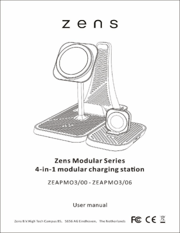 ZeNS Modular Series 4 in 1 Modular Charging Station User Manual | Manualzz