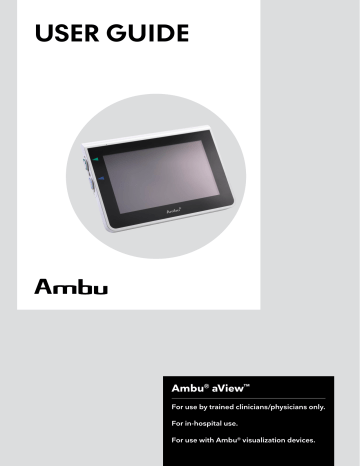 Ambu aView™ Instructions for use | Manualzz