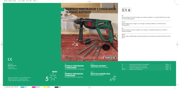 Parkside P-BMH 1100 Rotary Hammer Instrucciones de operación | Manualzz