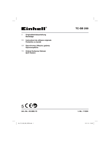 Einhell Classic TC-SB 200 Band Saw Bedienungsanleitung | Manualzz
