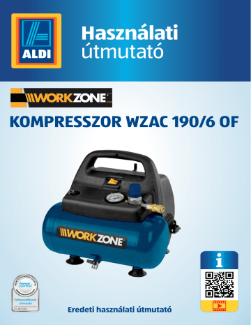 WORKZONE WZAC 190/6 OF Air Compressor Instructions | Manualzz