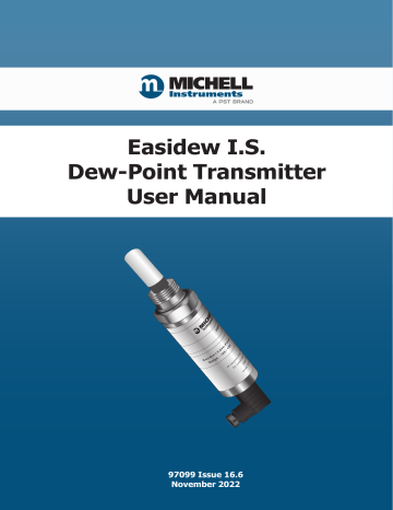 Michell Instruments EA2-IS-TX User Manual | Manualzz