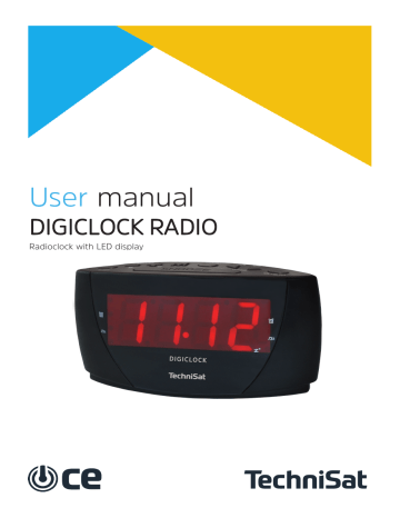 TechniSat DIGICLOCK Instruction manual | Manualzz